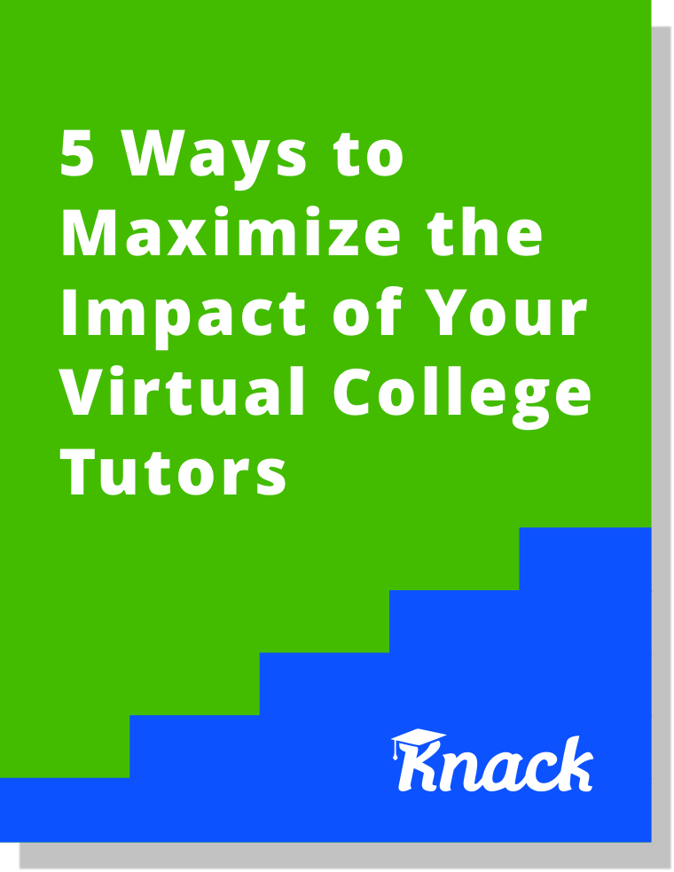 5 Ways to Maximize the Impact of Your Virtual College Tutors