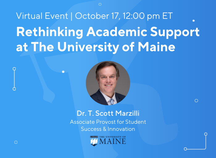 Rethinking Academic Support at The University of Maine Webinar